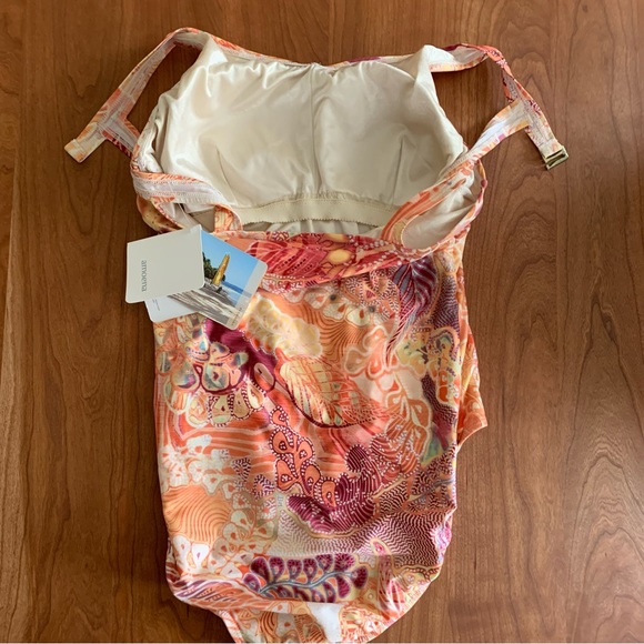 Amoena Swim Nwt Amoena Mastectomy One Piece Floral Swim Suit Bequia Poshmark